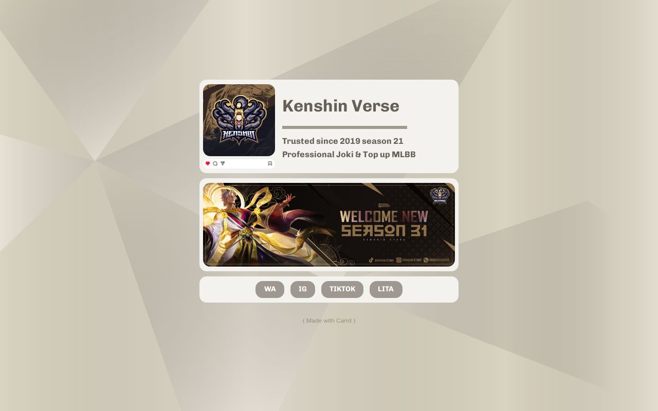 kenshin verse